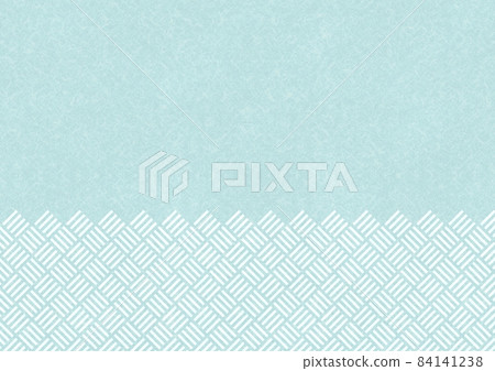 Light blue Japanese pattern background with a... - Stock Illustration ...