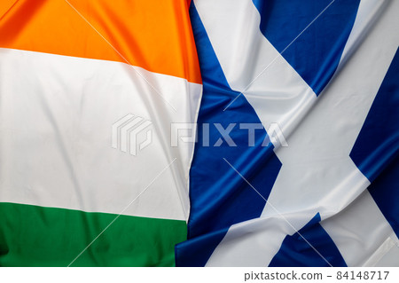 Scotland Ireland Flag Wallpaper
