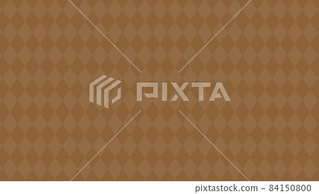 Brown diamond check background base - Stock Illustration [84150800] - PIXTA
