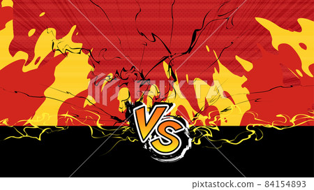 VS_Battle background... - Stock Illustration [84154893] - PIXTA