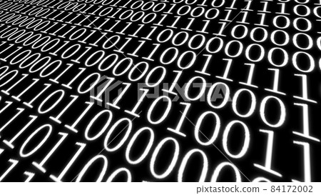 Numbers Binary numbers Random enumeration CG... - Stock Illustration ...
