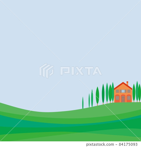 Val d'orcia val d'orcia tuscany toscana summer... - Stock Illustration ...