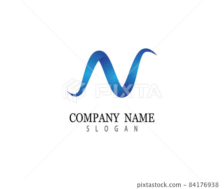 Letter n symbol illustration design - Stock Illustration [84176938] - PIXTA