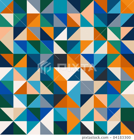 Geometric pattern backdrop. Cool colorful... - Stock Illustration ...