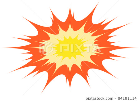 Image balloon effect of cartoon-style explosion - Stock Illustration ...