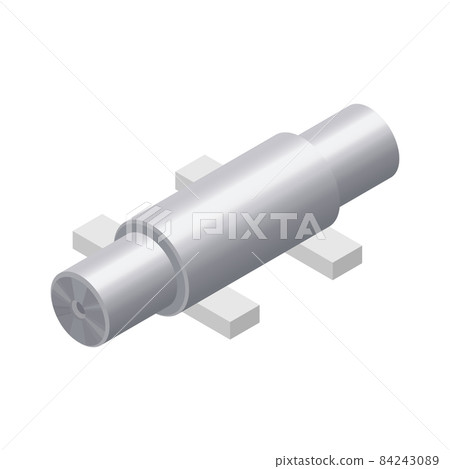 Metal Pipe Foundry Composition - Stock Illustration [84243089] - PIXTA
