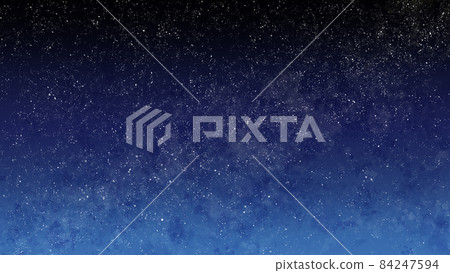 Illustration material of night sky image - Stock Illustration [84247594 ...