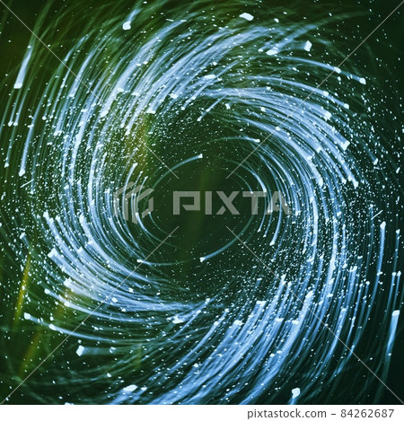 Illustration of the light trail of a star... - Stock Illustration ...