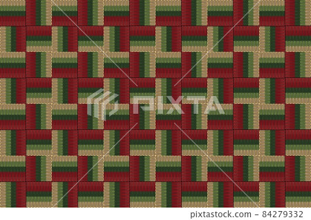 Simple ornamental pattern, textile print.... - Stock Illustration ...