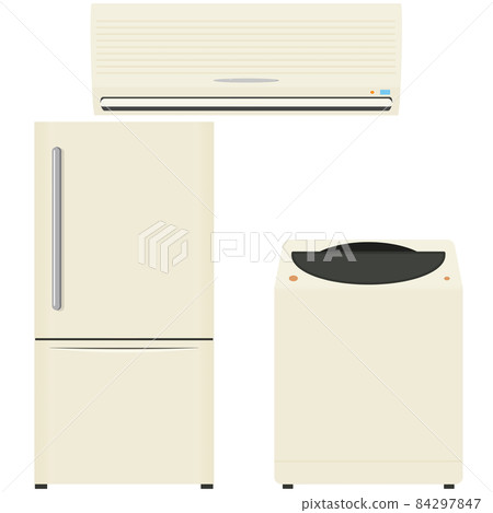White goods - Stock Illustration [84297847] - PIXTA