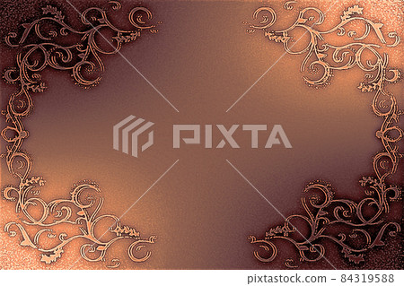 Antique copper background. - Stock Illustration [84319588] - PIXTA