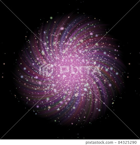 Simple whirlpool of color streams rotating... - Stock Illustration ...