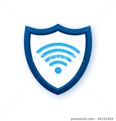 Private network icon. Security wifi internet... - Stock Illustration ...