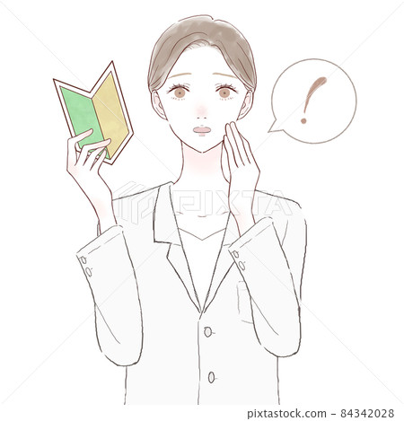 I am surprised to have a beginner mark - Stock Illustration [84342028 ...