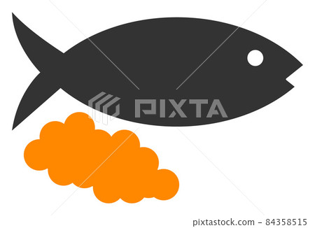 Raster Fish Caviar Icon Illustration - Stock Illustration [84358515 ...