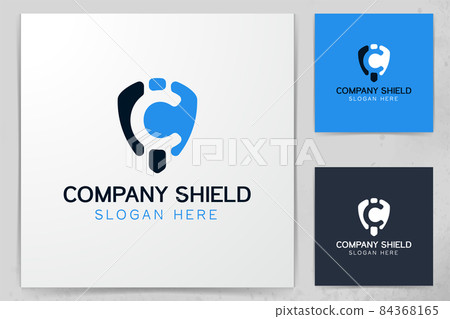 Shield and Letter C Logo Designs Vector...-插圖素材 [84368165] - PIXTA圖庫
