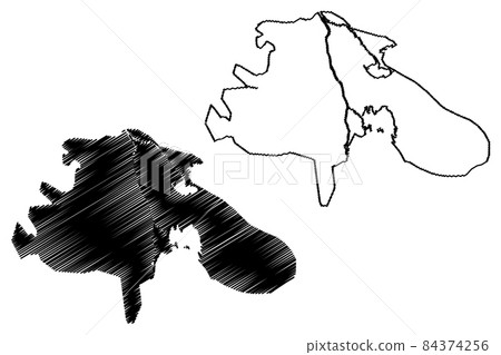 Rajkot City (Republic of India, Gujarat State)... - Stock Illustration ...
