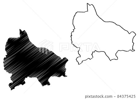 Niksic Municipality (Montenegro, Municipalities... - Stock Illustration ...