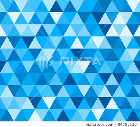 Light blue triangular seamless pattern.... - Stock Illustration [84385520] - PIXTA