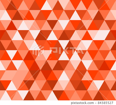 Red triangular seamless pattern. Geometric... - Stock Illustration ...