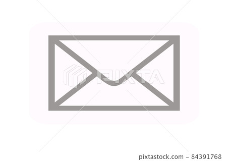 Simple letter icon gray - Stock Illustration [84391768] - PIXTA