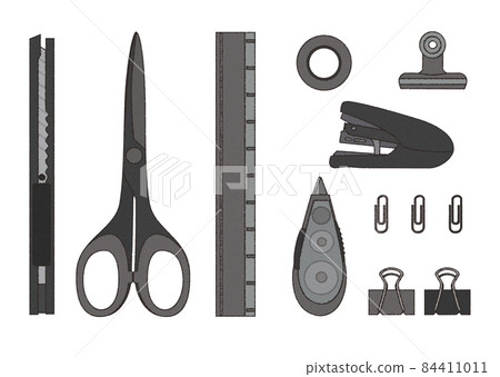 Illustration material: Monotone and simple,... - Stock Illustration ...