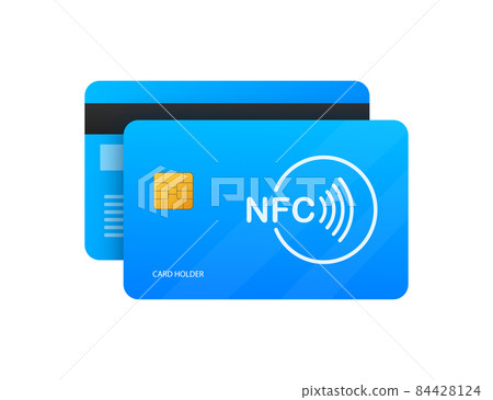 Contactless Payment Methods Mobile smart phone... - Stock Illustration ...