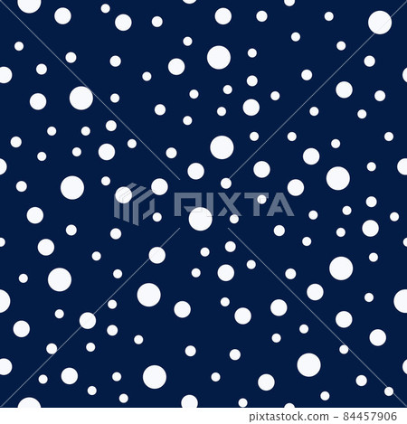 Stars winter sky seamless pattern simple doodle... - Stock Illustration ...