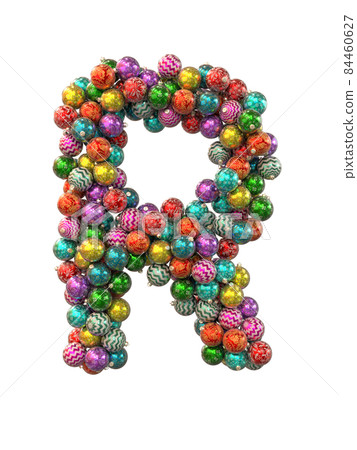 Festive Christmas ornament typeface the...-插圖素材 [84460627] - PIXTA圖庫