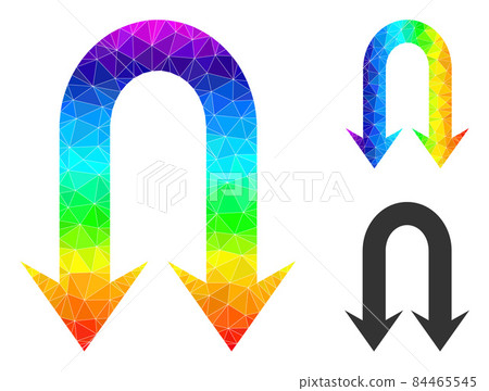 Vector Triangle Filled Double Back Arrow Icon...-插圖素材 [84465545] - PIXTA圖庫