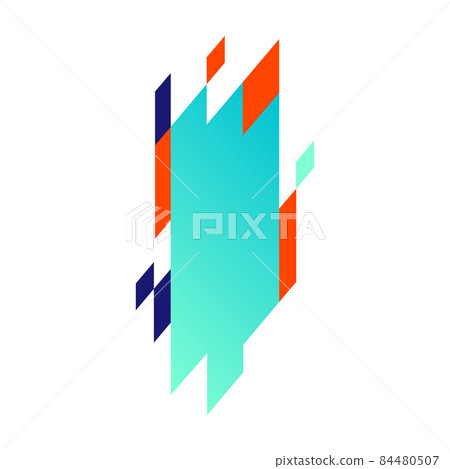 Light Blue Element Composition - Stock Illustration [84480507] - PIXTA
