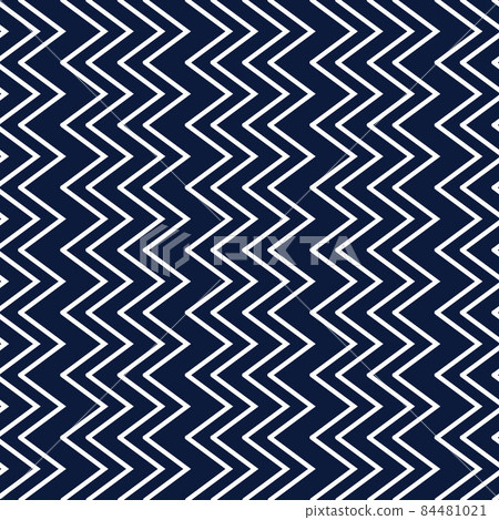 Zig-zag pattern. Vector illustration - Stock Illustration [84481021 ...