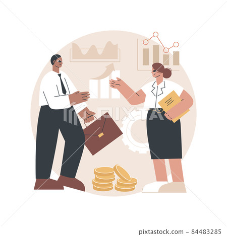 Generation X abstract concept vector illustration. - Stock Illustration ...