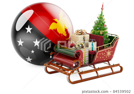 Christmas in Papua New Guinea, concept.... - Stock Illustration ...