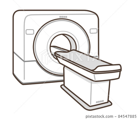 MRI or CT machine - Stock Illustration [84547885] - PIXTA