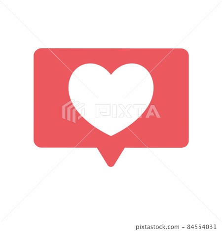 like heart sign icon - Stock Illustration [84554031] - PIXTA