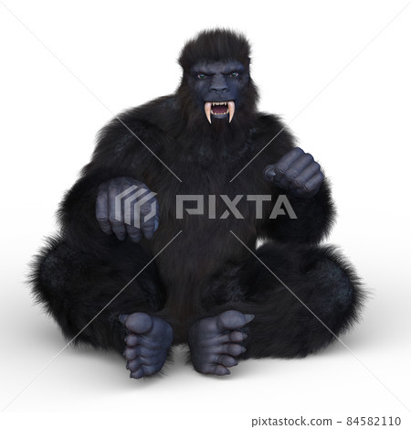 Monster gorilla - Stock Illustration [84582110] - PIXTA