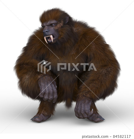 Monster gorilla - Stock Illustration [84582117] - PIXTA