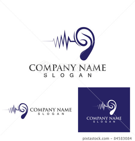 Ear care logo and symbol vector - Stock Illustration [84583084] - PIXTA