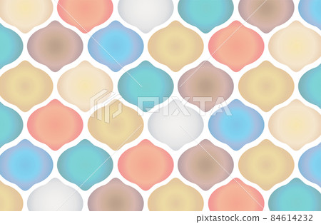 Colorful tile background - Stock Illustration [84614232] - PIXTA