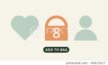 Interface of online shop. Add to bag concept.... - Stock Illustration ...