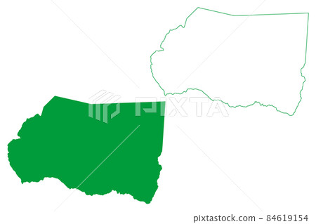 Matina municipality (Bahia state,... - Stock Illustration [84619154 ...