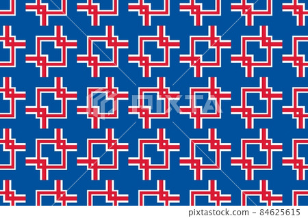 Geometric pattern in the colors of the national... - Stock Illustration ...