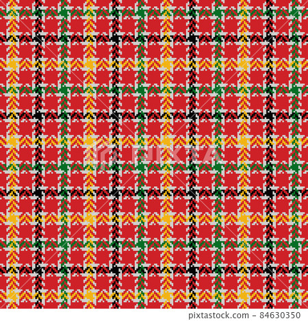 Check plaid seamless pattern. - Stock Illustration [84630350] - PIXTA