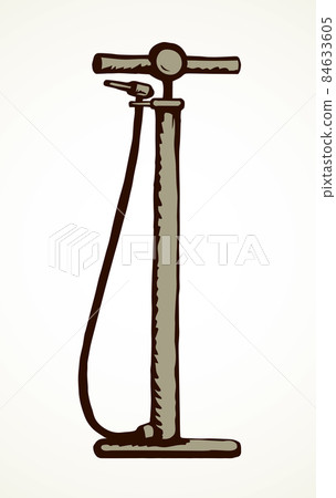 Hand pump. Vector drawing - Stock Illustration [84633605] - PIXTA