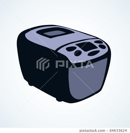 Bread machine. Vector drawing - Stock Illustration [84633624] - PIXTA