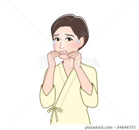 Inpatient female - Stock Illustration [84646755] - PIXTA