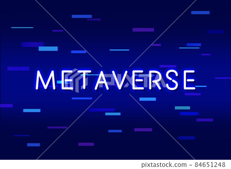 Metaverse image background - Stock Illustration [84651248] - PIXTA