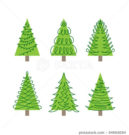 pine vector art