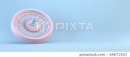 Pink roulette 3D - Stock Illustration [84671933] - PIXTA